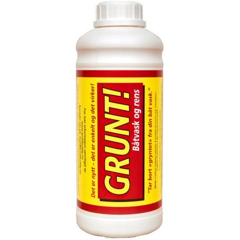 GRUNT! Boat Cleaner 500ml - Yellow Dolfin - HONDASHOPPEN ApS